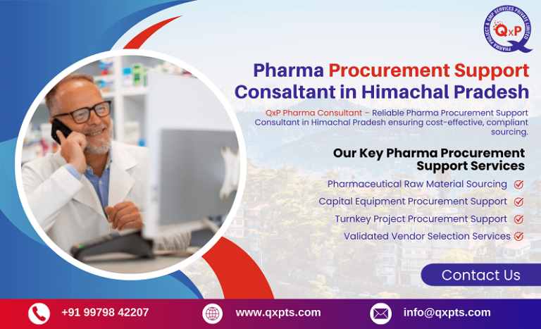 Pharma Procurement Support Consultant in Himachal Pradesh