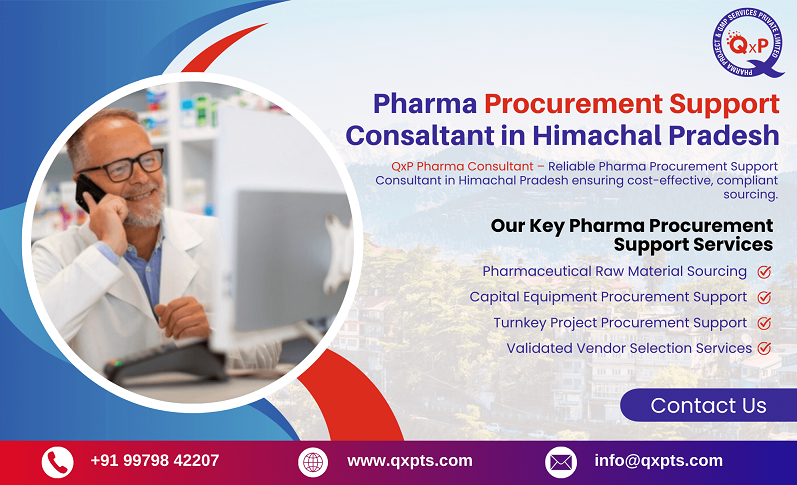 Pharma Procurement Support Consultant in Himachal Pradesh
