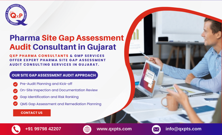 Pharma Site Gap Assessment Audit Consultant in Gujarat